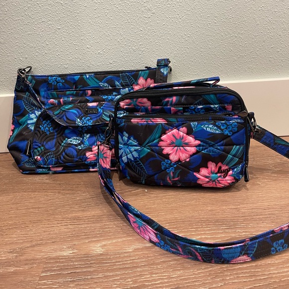 lug | Bags | 2 Totes Lug Samba Xl And Roundabout Xl Crossbody Resort ...